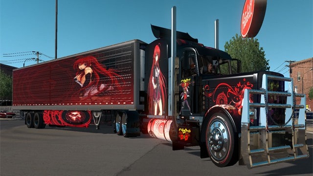 High School DXD Anime Trailer’s and Truck Skin Mod - ATS Mod | American ...