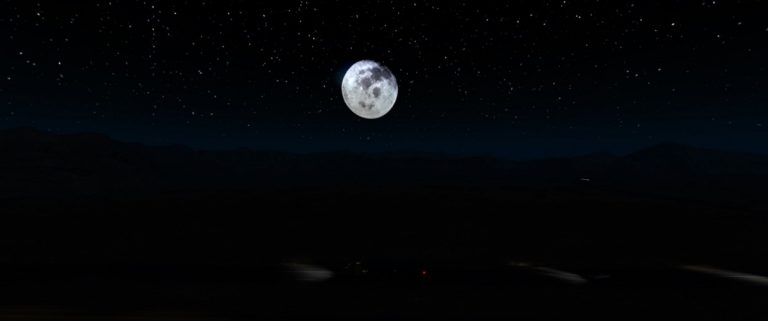 Starlit Sky Mod for ScreenShots - ATS Mod | American Truck Simulator Mod