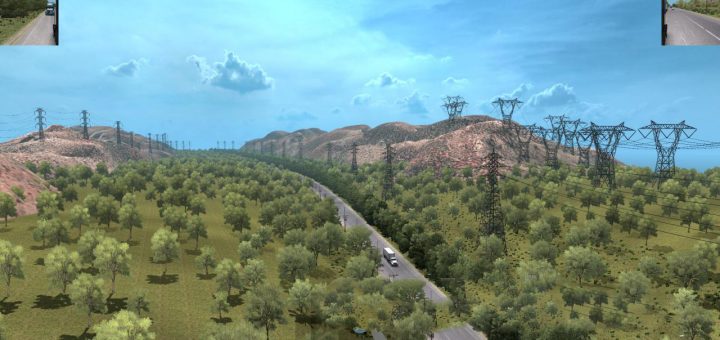 ATMX v0.7 Basic Edition Map - ATS Mod | American Truck Simulator Mod