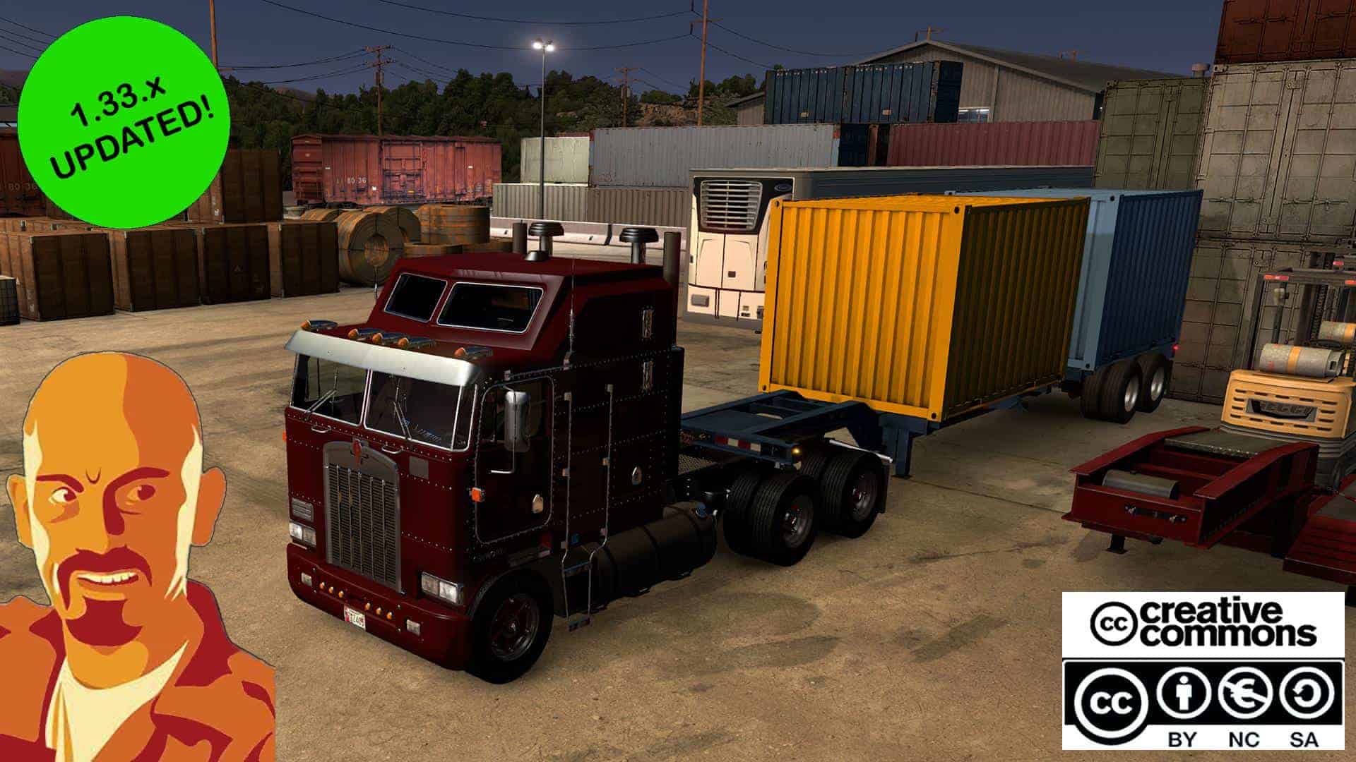 KENWORTH K100 ATS 1.33.x Truck - ATS Mod | American Truck Simulator Mod