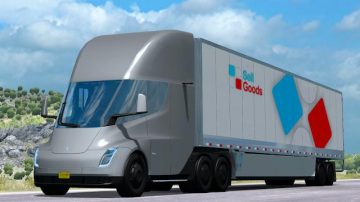 TESLA SEMI TRUCK 2019 1.34 Mod - ATS Mod | American Truck Simulator Mod