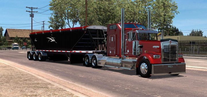 Barrett Legend Livestock Trailer v1.1 1.41.x Mod - ATS Mod | American ...