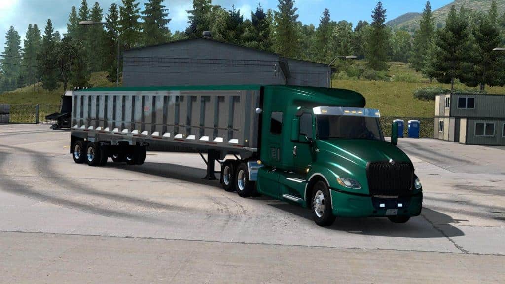 TRAVIS END DUMP TRAILER V1.1 ATS 1.32-1.34.x Mod - ATS Mod | American ...