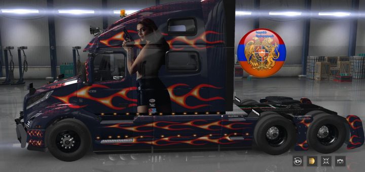 ROLLING TRANSPORT SKIN JON RUDA PETERBILT 389 1.45 Mod - ATS Mod ...