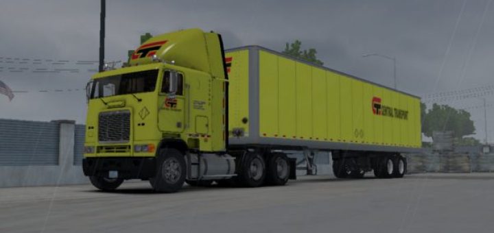 KIT. KENWORTH K200 + TRAILER (LONG) SKINS WITH THE GIRLS MOD - ATS Mod ...
