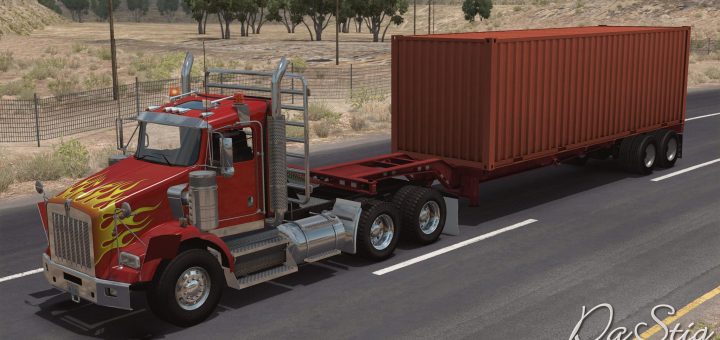 Kenworth T800 - ATS Mods | American Truck Simulator Kenworth T800 Mods