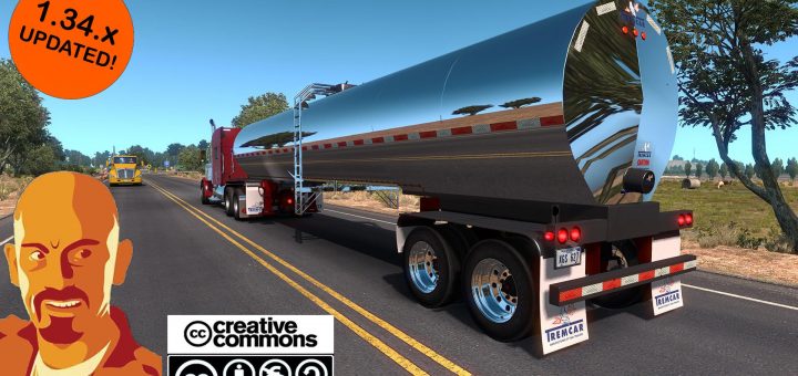 ATS Army Trailer - ATS Mod | American Truck Simulator Mod