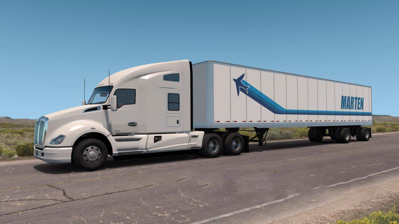 Custom 53 ’trailer v1.6 - ATS Mod | American Truck Simulator Mod