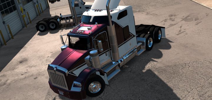 Kenworth c500 6x4 Truck 1.35 only - ATS Mod | American Truck Simulator Mod