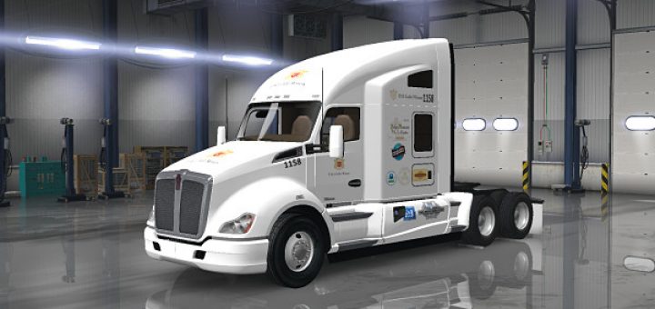 Kenworth T680 - ATS Mods | American Truck Simulator Kenworth T680 Mods