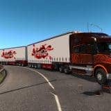 Tautliner Coca Cola Ownable v1.0 - ATS Mod | American Truck Simulator Mod