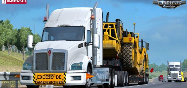 KENWORTH T900 LEGEND V1.5 1.45 Mod - ATS Mod | American Truck Simulator Mod