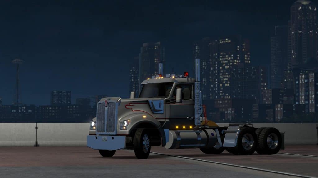 Kenworth W990 edited Truck v1.1 1.35 - ATS Mod | American Truck ...