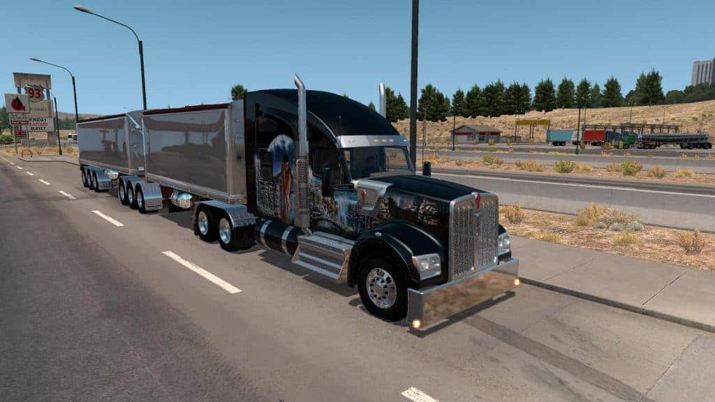 Lusty Tipper trailers v1.0.1 Mod - ATS Mod | American Truck Simulator Mod