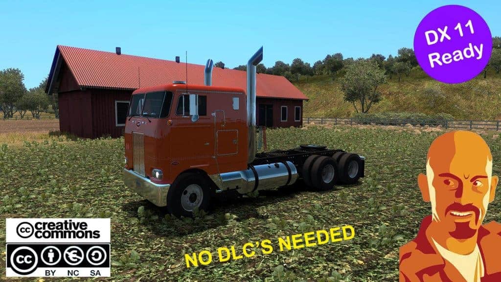 Peterbilt 352 Reworked Ats 1.35.X Dx11 Fix No Dlc Needed - ATS Mod | American Truck Simulator Mod