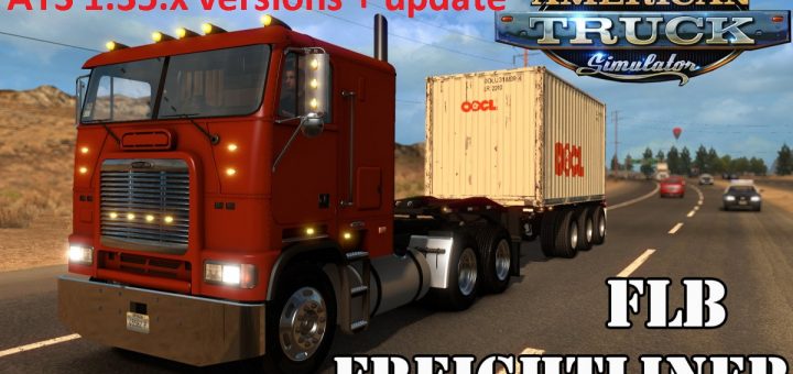 Freightliner Coronado 132SD/122SD Truck 1.39 Mod - ATS Mod | American ...
