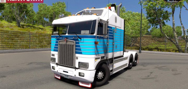 Kenworth K108 Truck Updated - ATS Mod | American Truck Simulator Mod