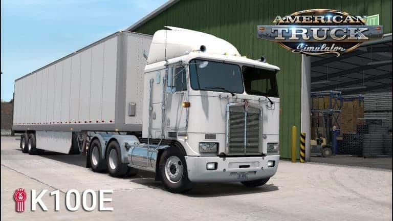 Kenworth K100-E Truck v0.90 - ATS Mod | American Truck Simulator Mod