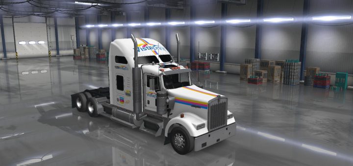 Blanch Skin for the Kenworth T908 skin - ATS Mod | American Truck ...