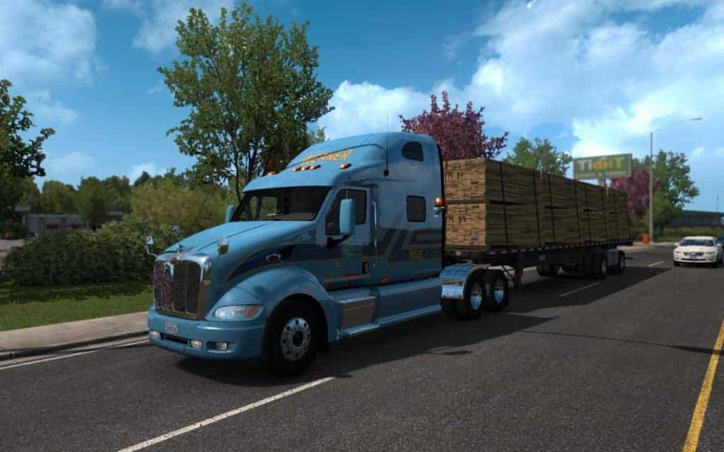 Peterbilt 387 Truck v2.1 1.35.x - ATS Mod | American Truck Simulator Mod