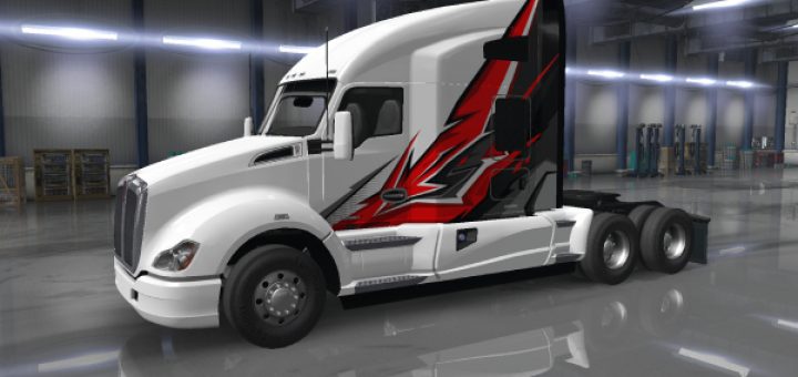 Cash Racing Skin Mod - ATS Mod | American Truck Simulator Mod