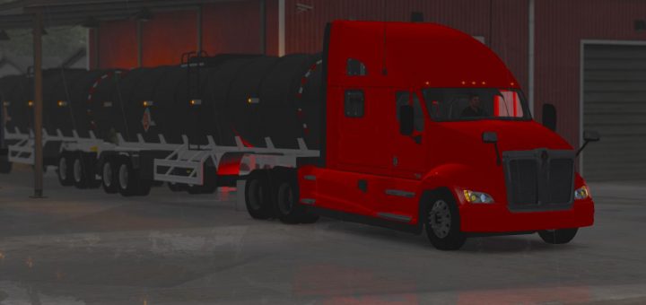 Kenworth T408 1.33 Truck - ATS Mod | American Truck Simulator Mod