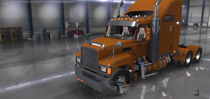 Freightliner FLD 120 Truck V1.2x - ATS Mod | American Truck Simulator Mod