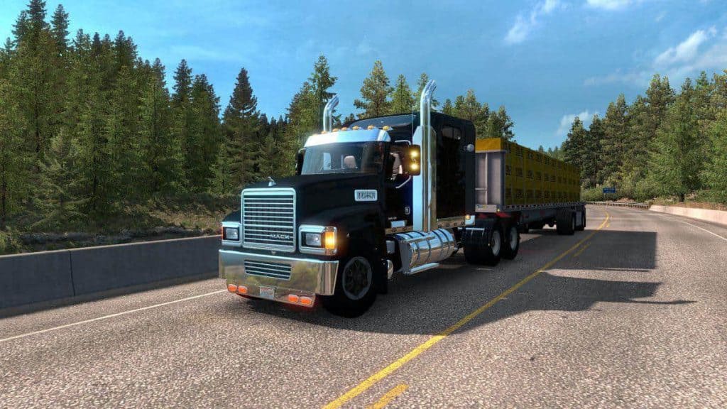 Mack CHU613 1.36 Truck - ATS Mod | American Truck Simulator Mod