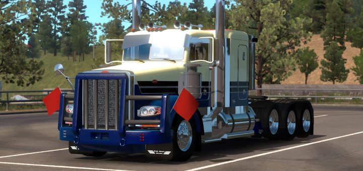 KENWORTH T909 V4.0 Mod - ATS Mod | American Truck Simulator Mod