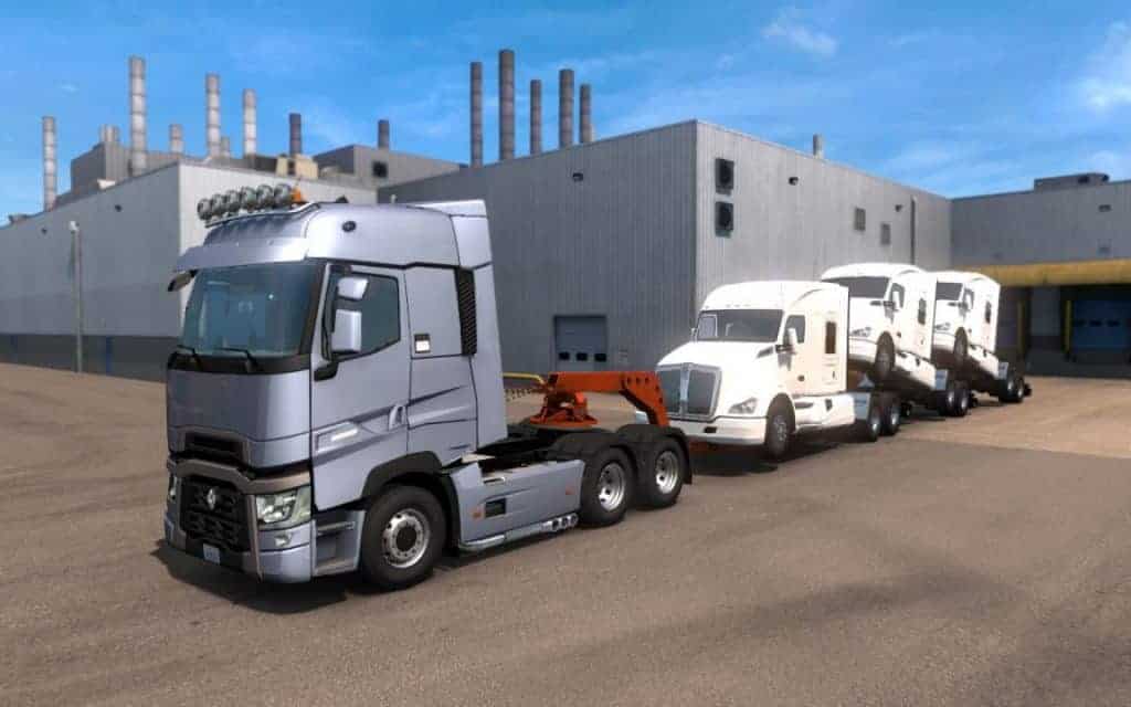 Renault T Range (SCS) conversion Truck ATS 1.35 - ATS Mod | American ...