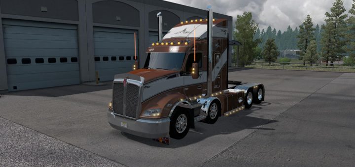 KENWORTH T900 LEGEND V1.5 1.45 Mod - ATS Mod | American Truck Simulator Mod