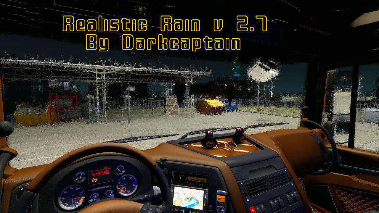 Realistic Rain v2.7 Mod 1.35 – 1.36 - ATS Mod | American Truck ...