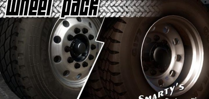 24 INCH WHEELPACK v1.0 Mod - ATS Mod | American Truck Simulator Mod