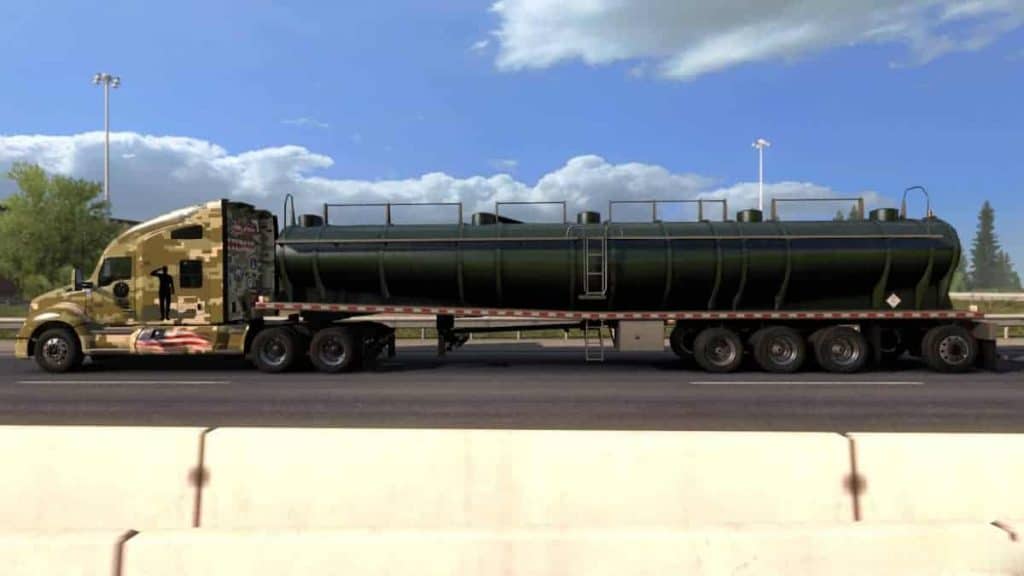 Ownable SCS Chemical Tanker Trailer v 1.0 Mod ATS - ATS Mod | American ...