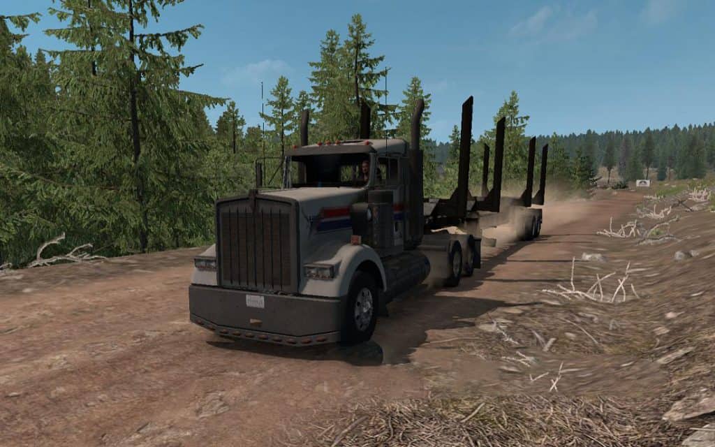 Dirty skin for Kenworth W900B v1.0 - ATS Mod | American Truck Simulator Mod