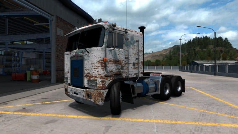 K100-e Rekt Paint v1.0 Mod - ATS Mod | American Truck Simulator Mod