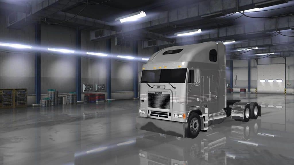 Freightliner Cabover 1.36.x Mod - ATS Mod | American Truck Simulator Mod