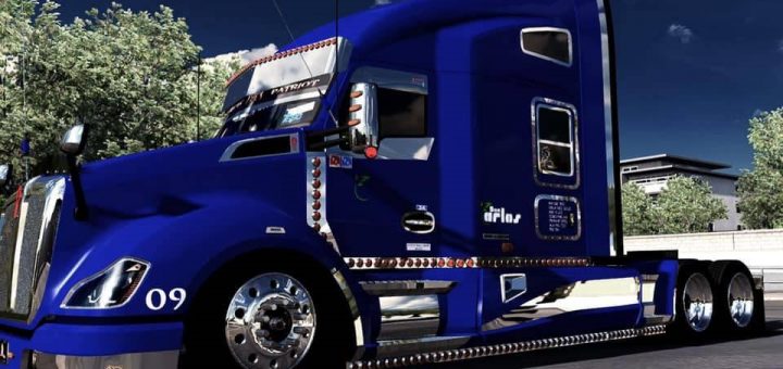 KENWORTH T608 V4.0 1.45 Mod - ATS Mod | American Truck Simulator Mod