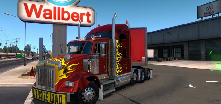 SWR KENWORTH T950 1.45 Mod - ATS Mod | American Truck Simulator Mod