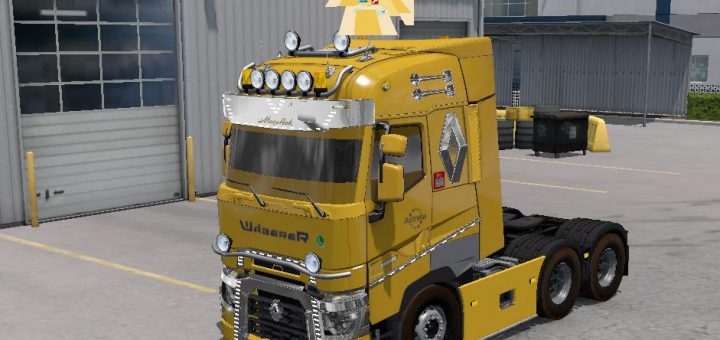Mack Superliner – Truck with exhaust smoke Mod - ATS Mod | American ...