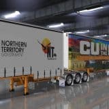 TSA Australian Drop Deck Trailer Skins v1.0 Mod - ATS Mod | American ...