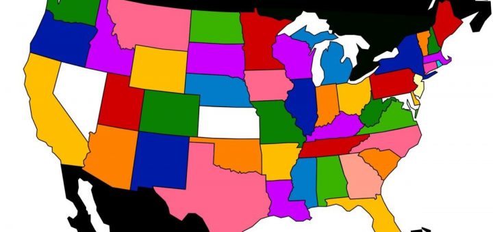 New States Map ATS - ATS Mod | American Truck Simulator Mod