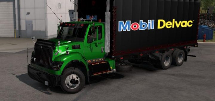 INTERNATIONAL 9600 REWORKED v2 ATS 1.37.x Mod - ATS Mod | American Truck Simulator Mod