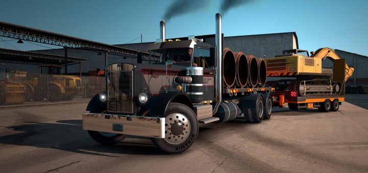 KENWORTH T909 V4.0 Mod - ATS Mod | American Truck Simulator Mod