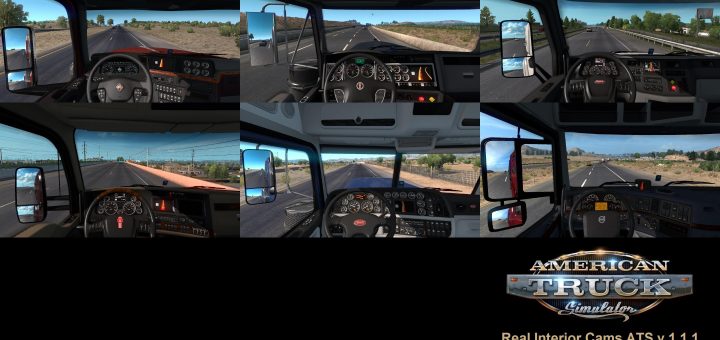 ATS Interiors Mods | American Truck Simulator Interiors mods download