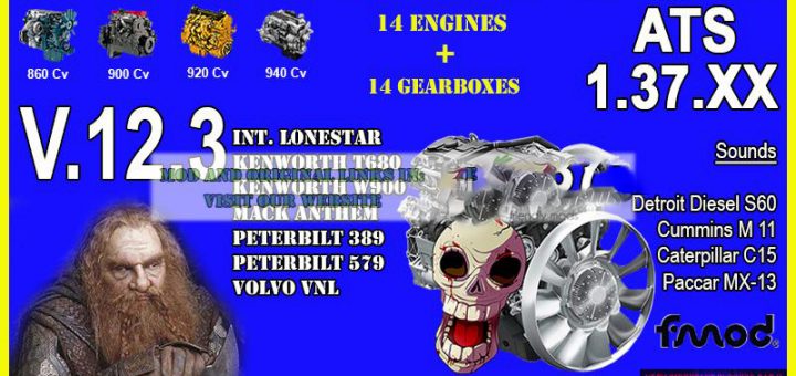 ATS Parts / Tuning Mods | American Truck Simulator Parts / Tuning mods