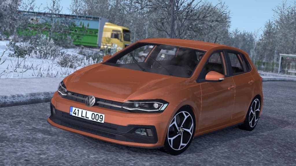 VW POLO R-LINE v1.1 Mod - ATS Mod | American Truck Simulator Mod