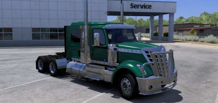 International Lonestar Truck - ATS Mod | American Truck Simulator Mod