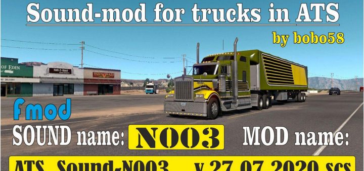 CUMMINS N14 CELECT PLUS STRAIGHT PIPE SOUND V2.1 1.45 Mod - ATS Mod | American Truck Simulator Mod