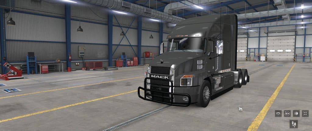 Bullbars for SCS Mack Anthem v1.1 Mod - ATS Mod | American Truck Simulator Mod